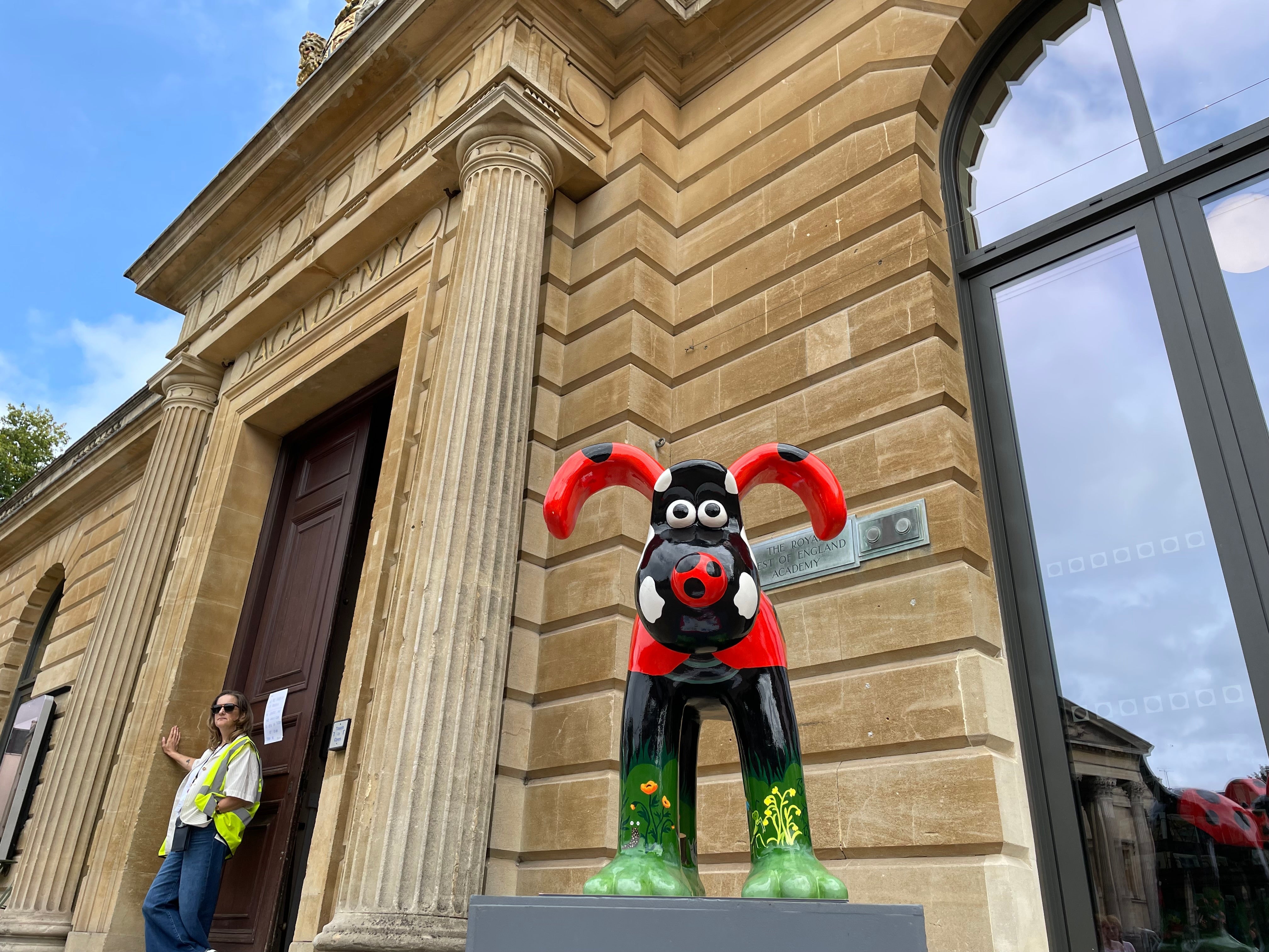 Spot the Gromit arrives at the RWA as part of Bristol's Gromit Unleash ...